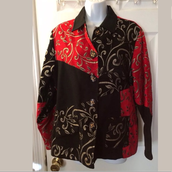 Parsley & Sage | Jackets & Coats | Parsley Sage Tapestry Jacket Coat ...